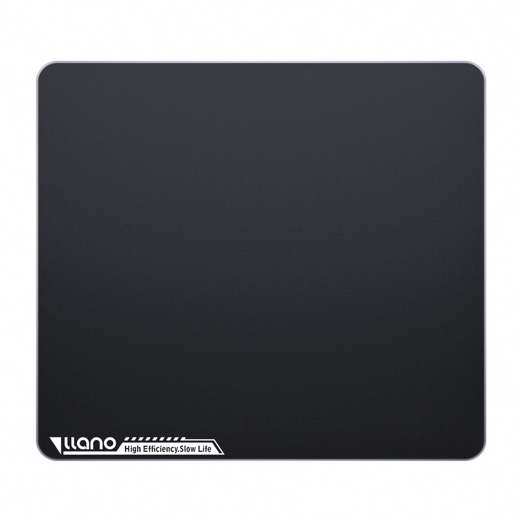 llano Professional Glass Gaming Mousepad, Smooth Mouse Pad with AG Mic